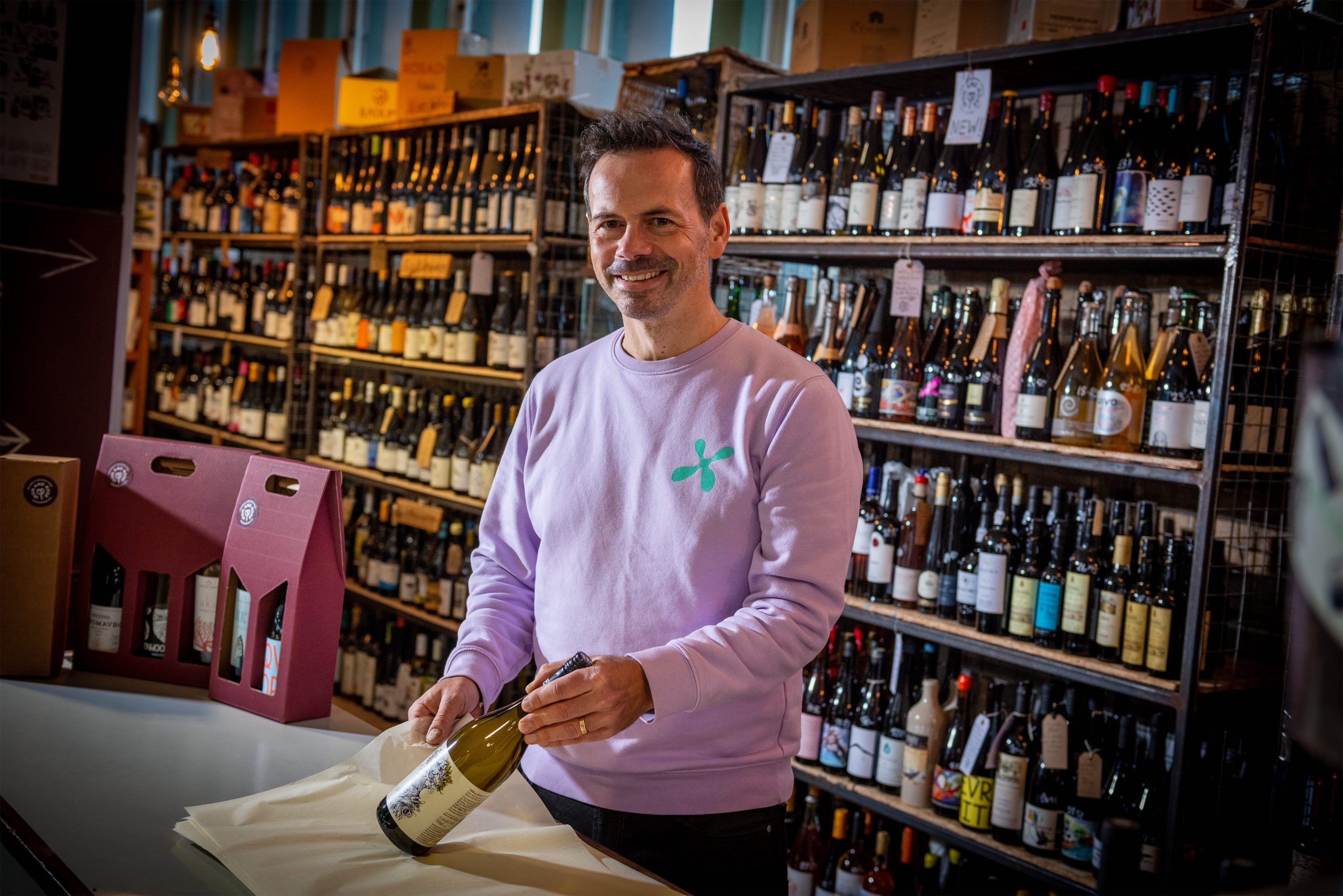 Robin Nugent, of Iron & Rose, raises a glass to the natural wine ...